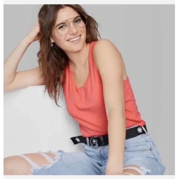 wild fable | Tops | Wild Fable Womens Large Retro Pink Relaxed Fit ...